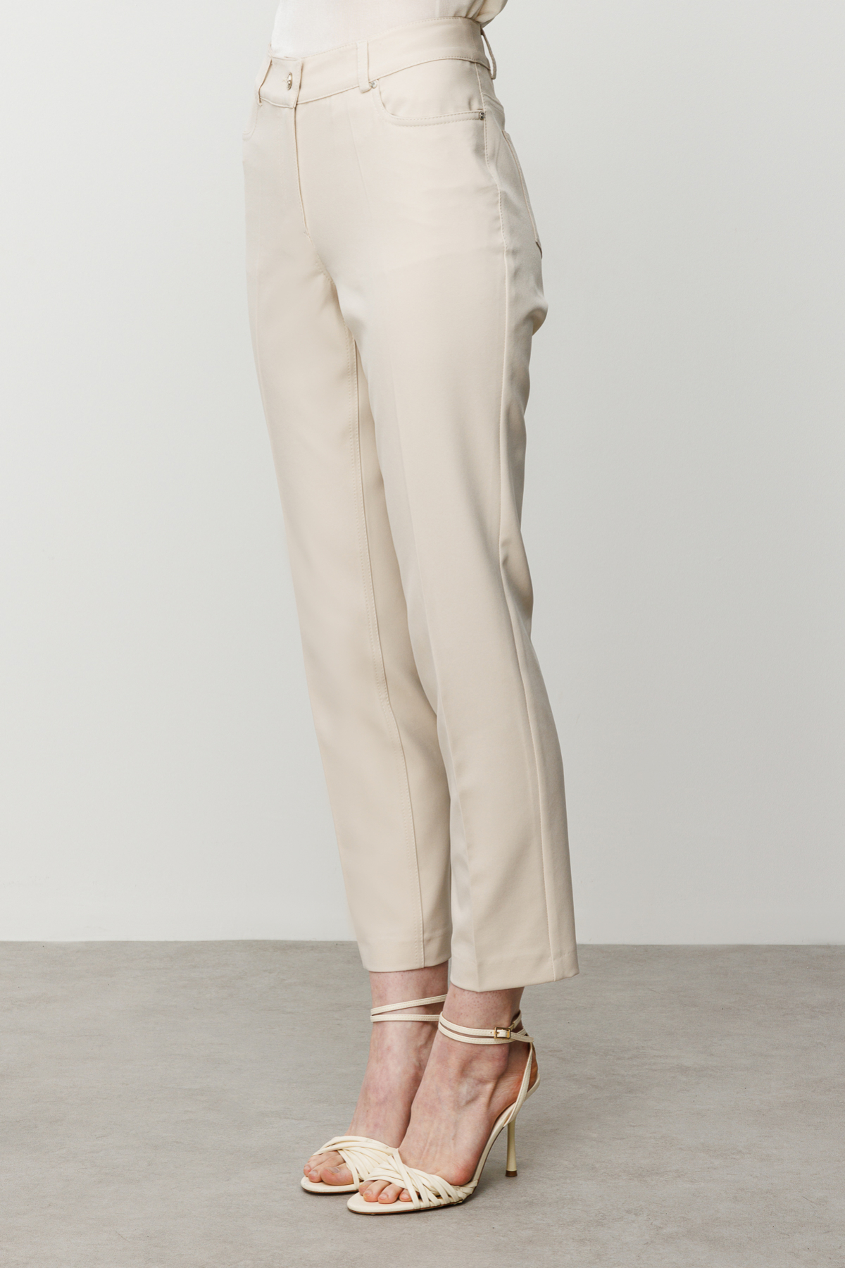 EKOL Dört Cep Dar Paça Pantolon 2002 Kum – Erol İpek